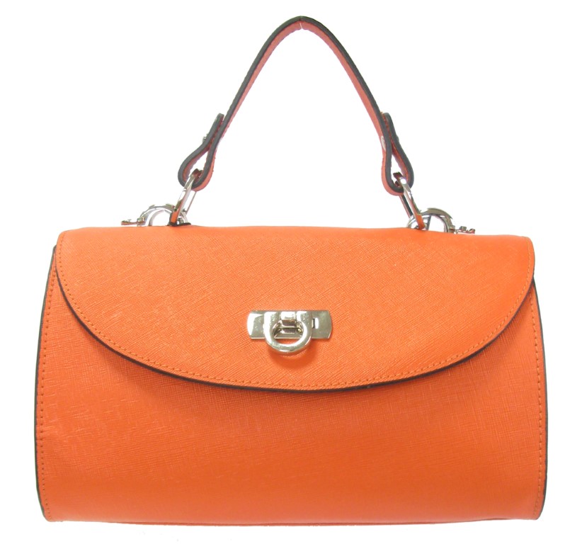 Daphné Orange - Sac en Cuir - Elyseapro